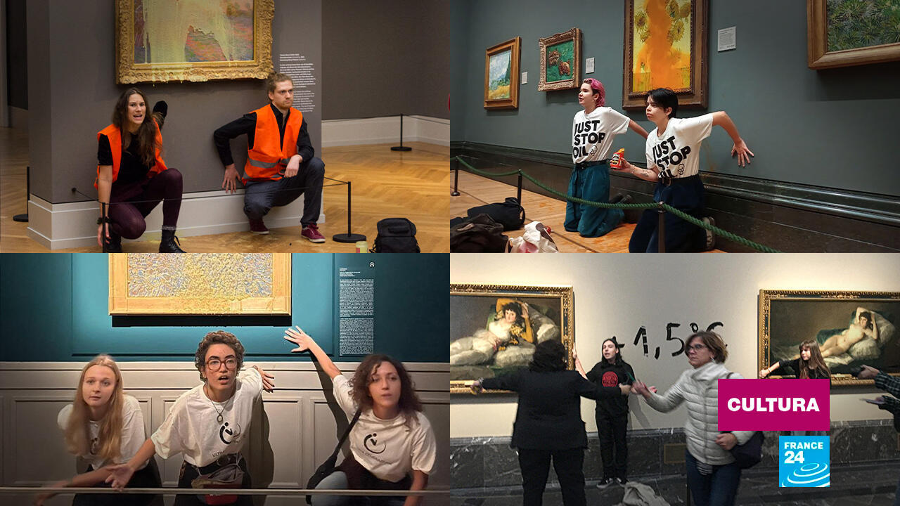 El arte del activismo: atacar obras para denunciar la inacción climática - Cultura